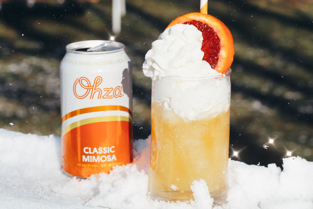 Dreamsicle Sno-Mosa Cocktail Recipe – Ohza